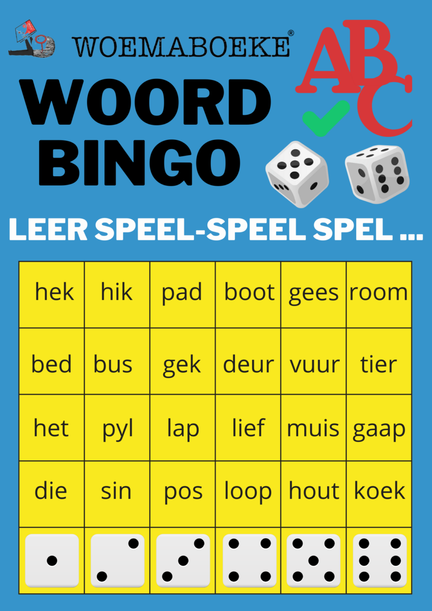 Woema Woord “Bingo” – woemaboeke.com